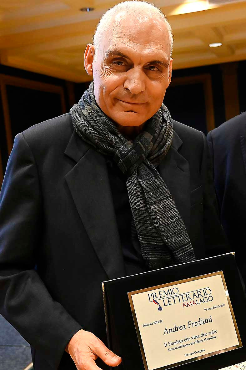 Andrea Frediani, divulgatore storico da un milione e mezzo di copie